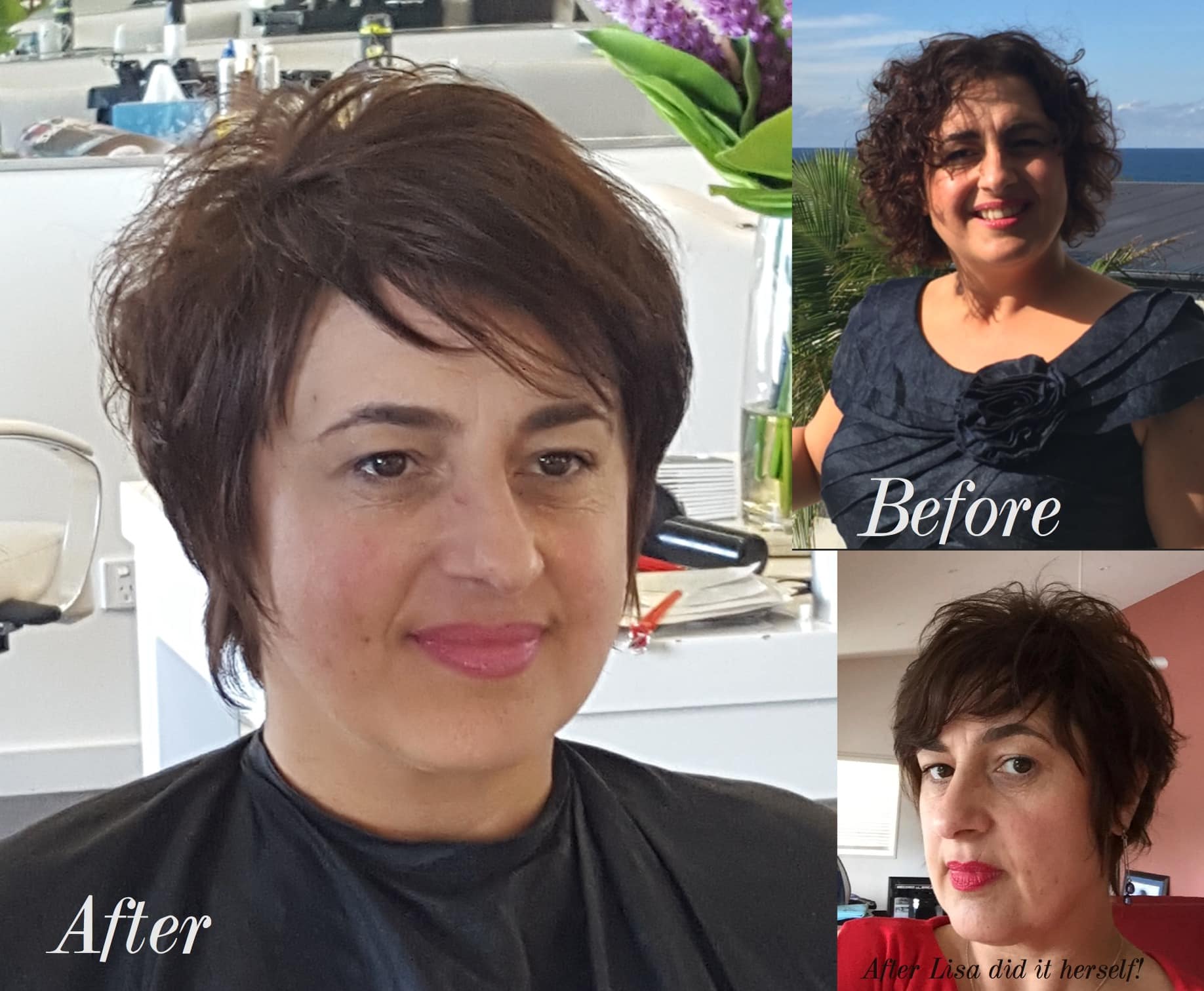 Hair Makeover Before and After - Steve Wynder
